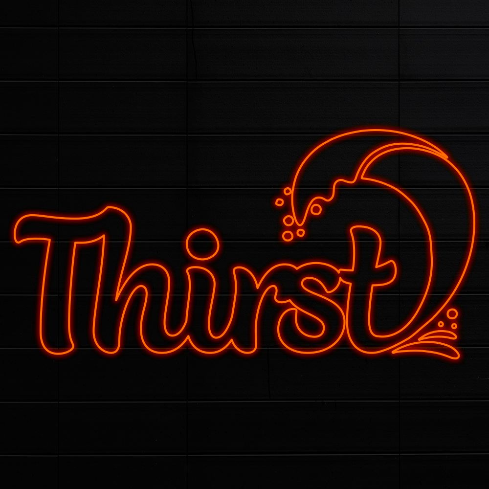 Thirst Logo – Neon Signs Lights