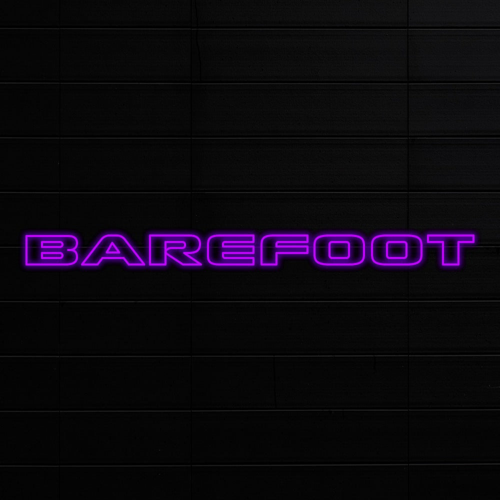 Barefoot – Neon Signs Lights