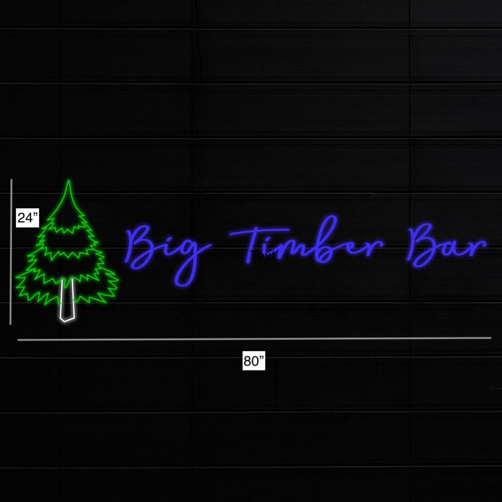 Big Timber Bar – Neon Signs Lights