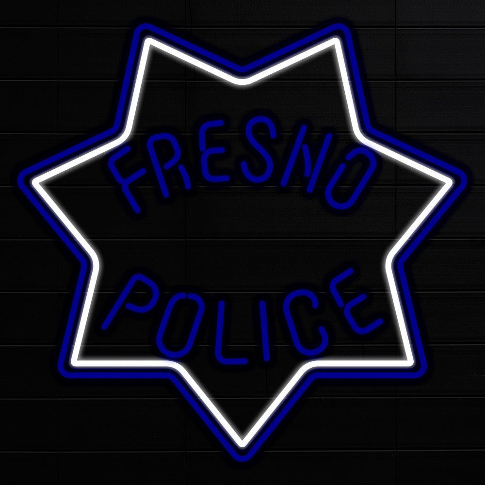 Fresno Police – Neon Signs Lights