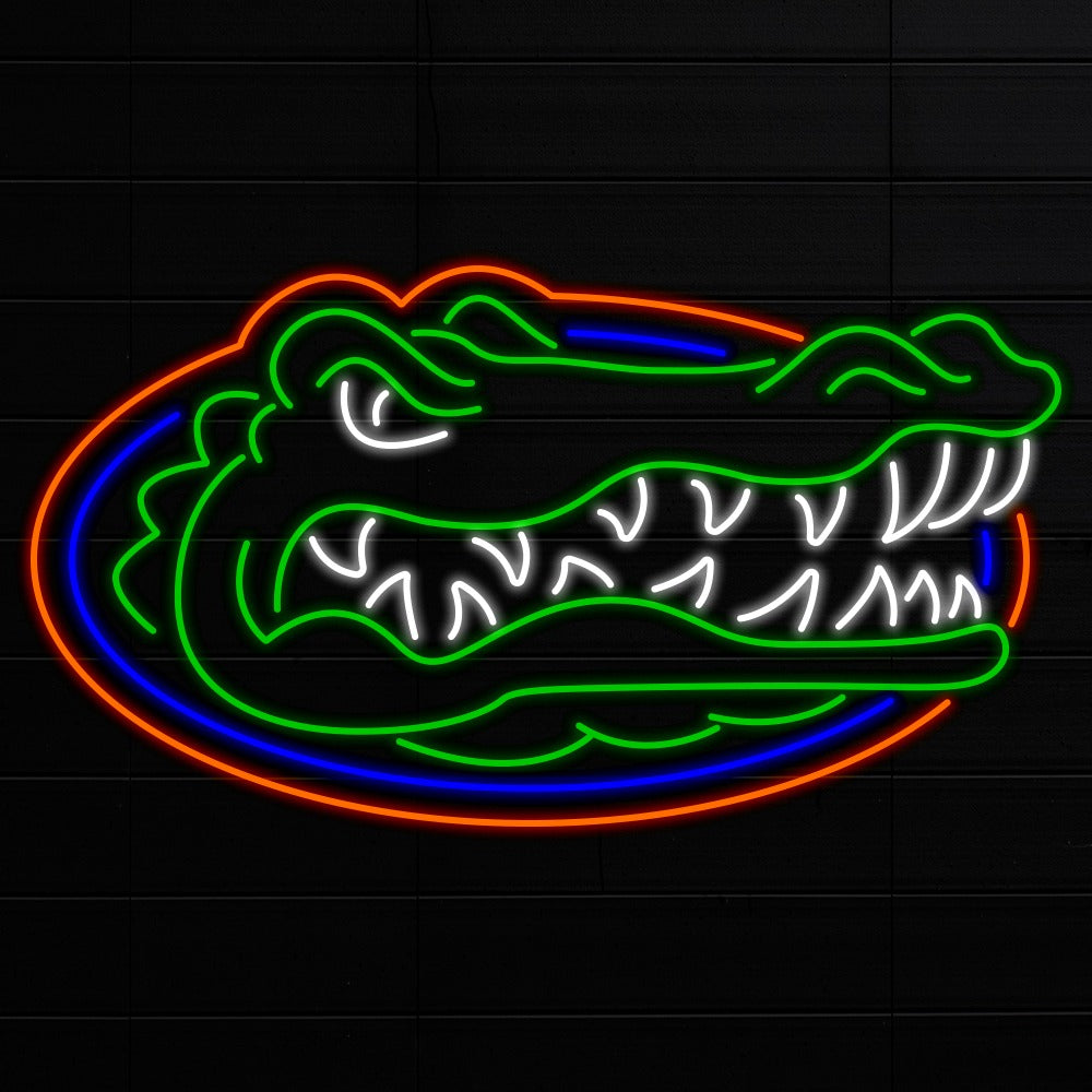 Gator Logo – Neon Signs Lights