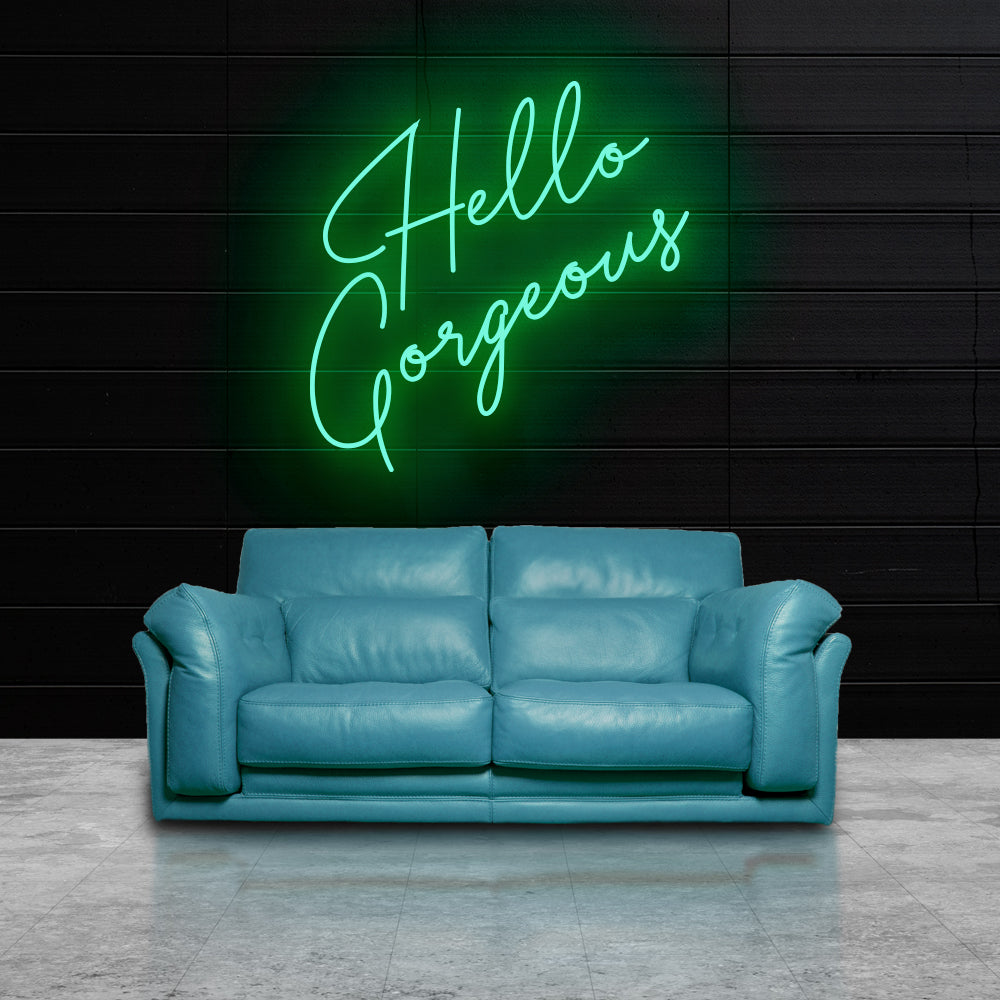 Hello Gorgeous Neon Sign Light – Neon Signs Lights