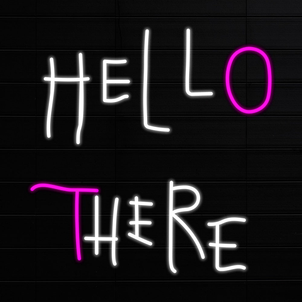 Hello There – Neon Signs Lights