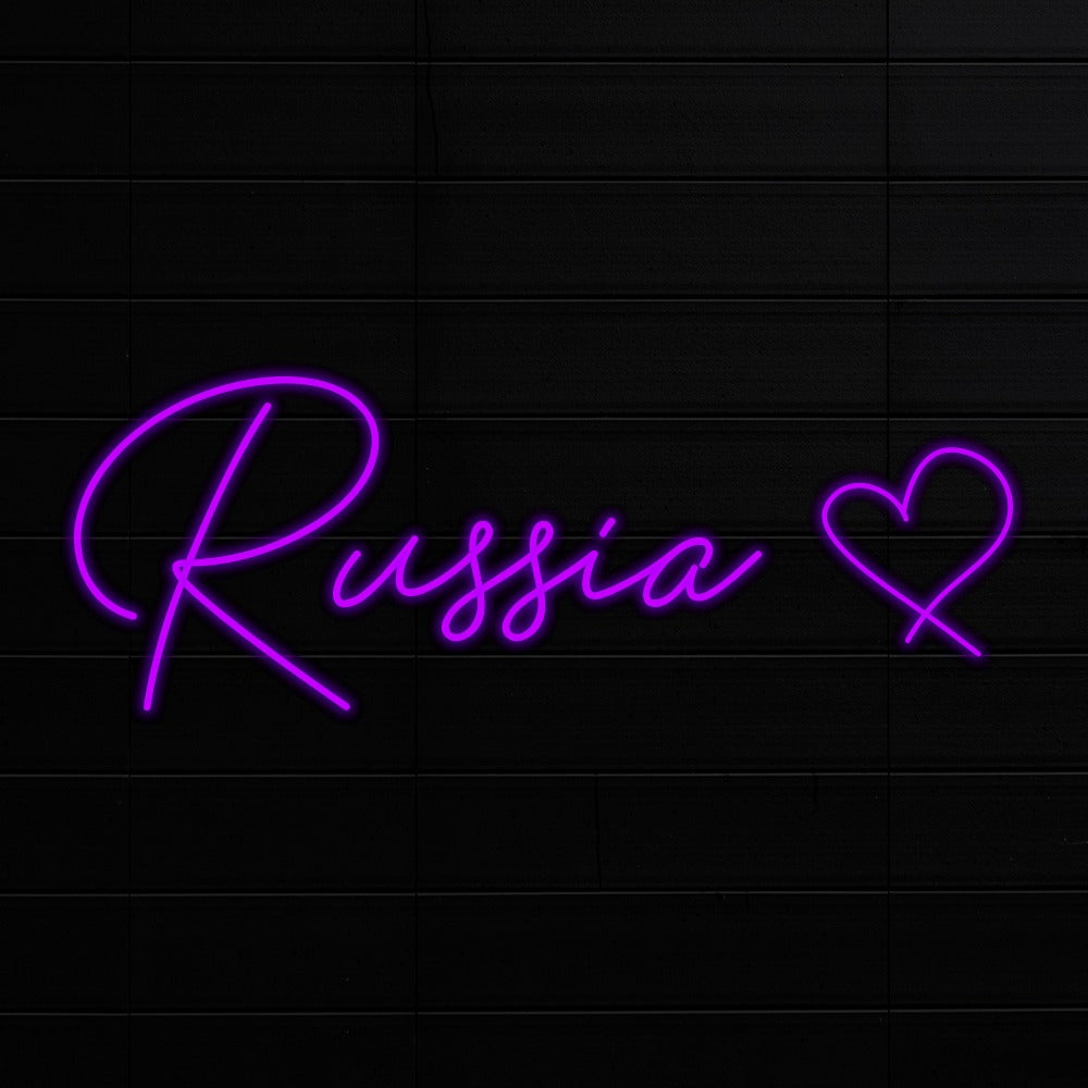 Russia – Neon Signs Lights