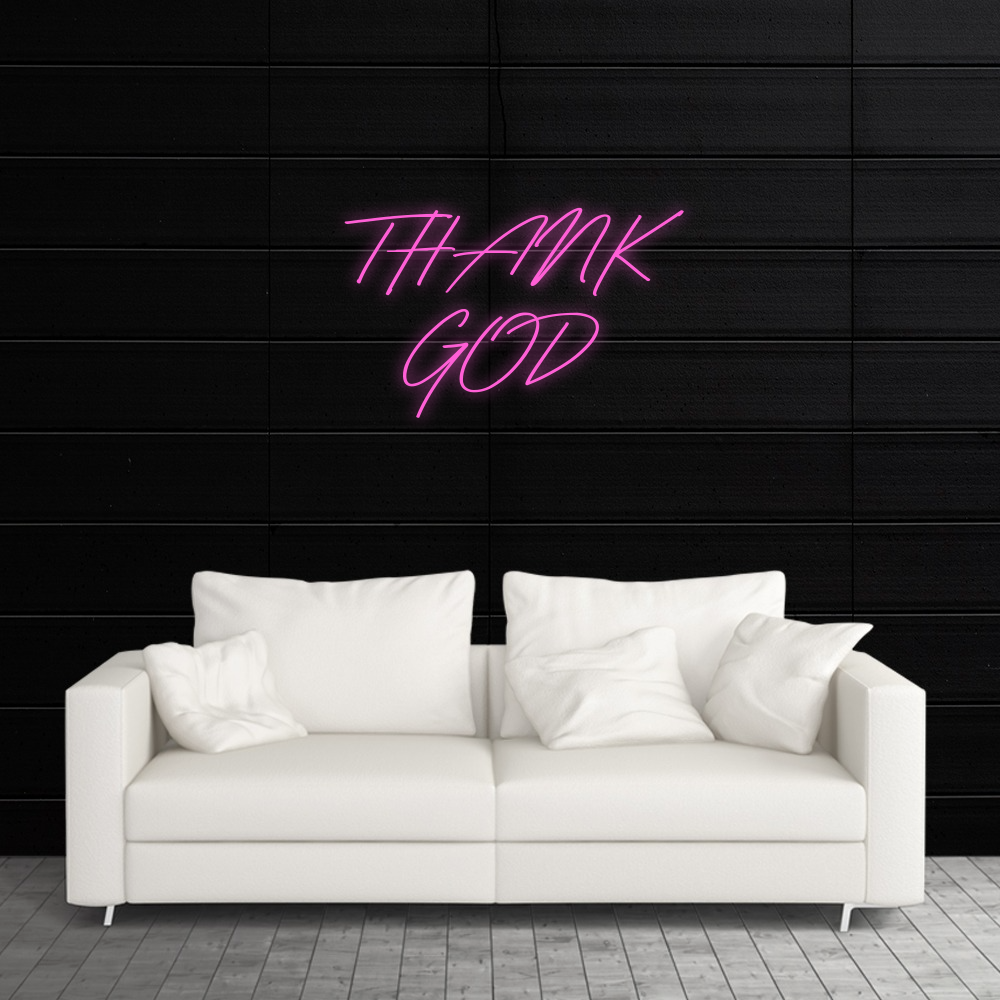 THANK GOD – Neon Signs Lights