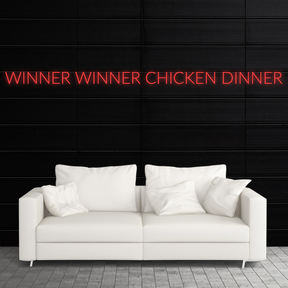 WINNER WINNER CHICKEN DINNER – Neon Signs Lights